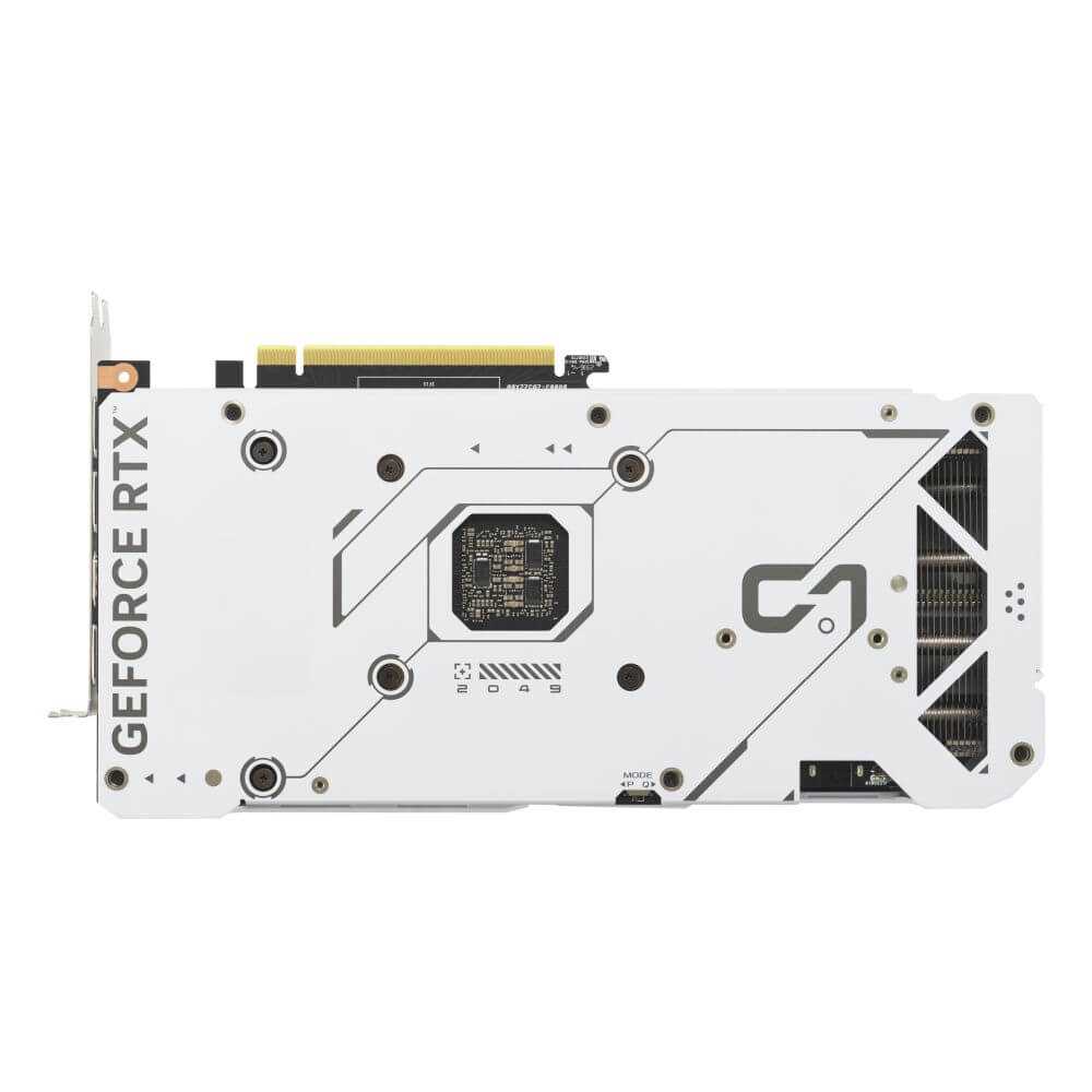 ASUS Dual GeForce RTX 4070 SUPER White OC Edition 12GB GDDR6X DUAL ...