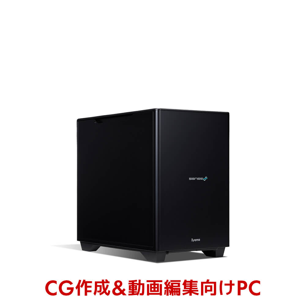 iiyama PC SENSE-M3P5-R56X-RL2X [CG MOVIE GARAGE] | パソコン工房【公式通販】