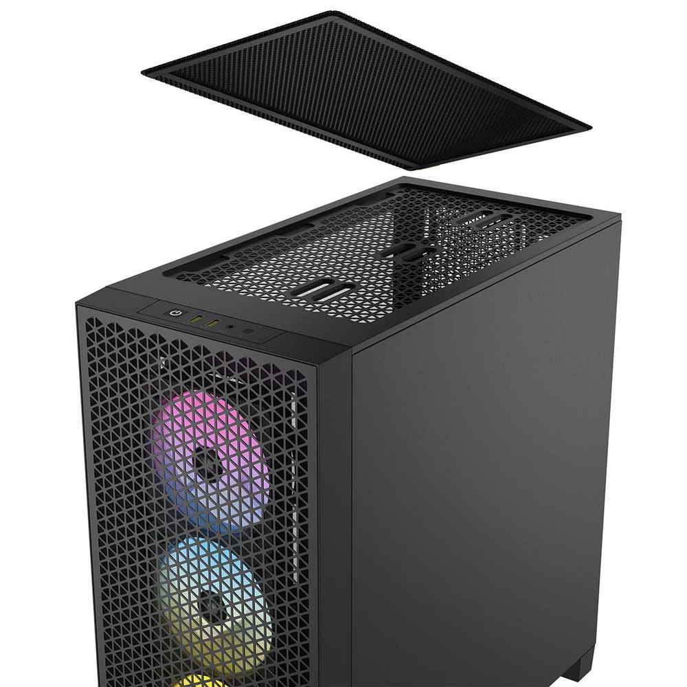 Corsair 3000D RGB AIRFLOW BLACK (CC-9011255-WW) | パソコン工房【公式通販】