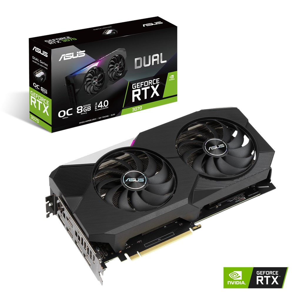 ASUS DUAL RTX3070 O8G ASUS DUAL RTX3070 O8G