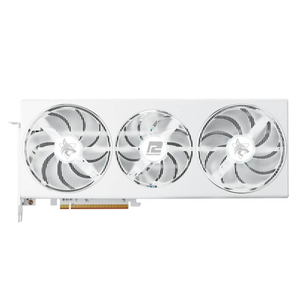 PowerColor Hellhound Spectral White AMD Radeon RX 7800 XT 16GB GDDR6 ...