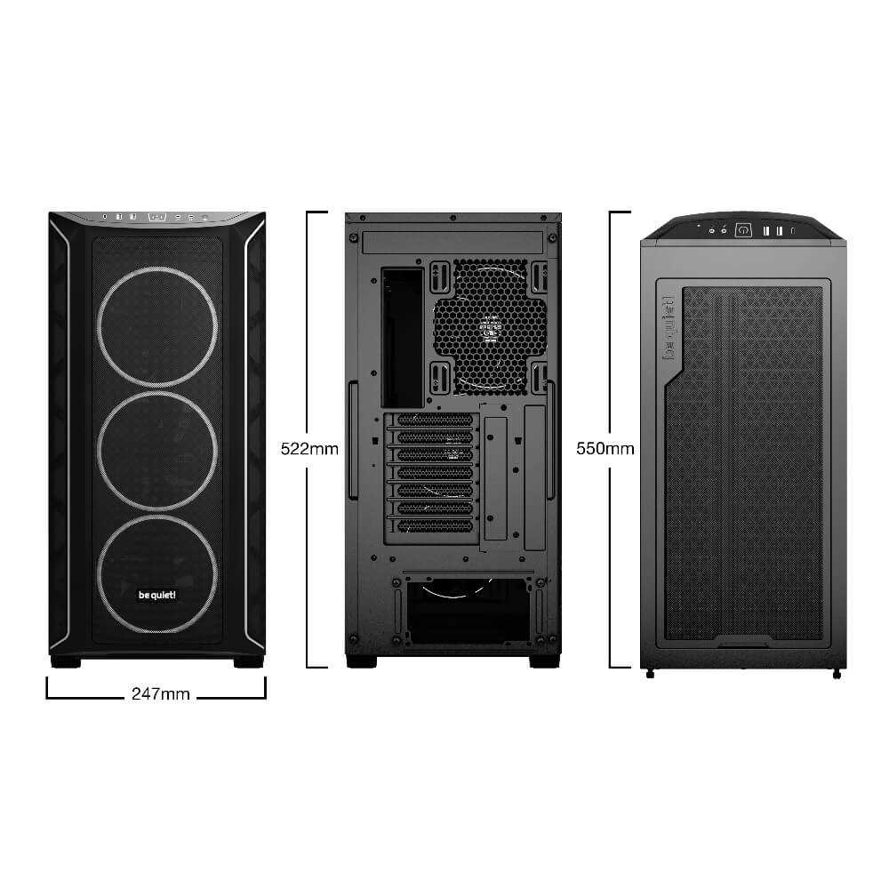 be quiet! SHADOW BASE 800 FX Black BGW63 | パソコン工房【公式通販】