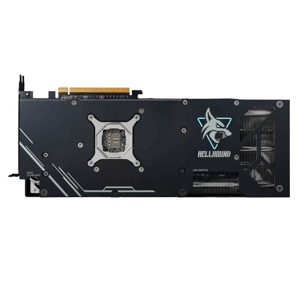 PowerColor Hellhound AMD Radeon RX 7800 XT 16GB GDDR6 RX7800XT 16G-L/OC ...