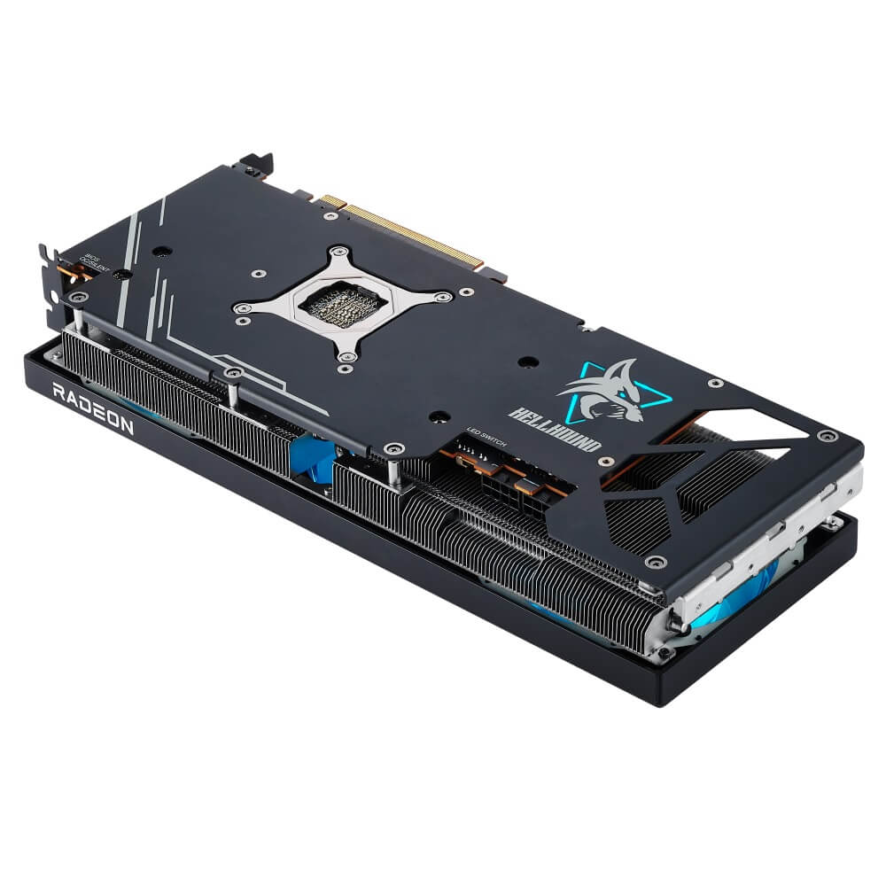 PowerColor Hellhound RX 7700 XT 12GB GDDR6 RX 7700 XT 12G-L/OC | パソコン工房 ...