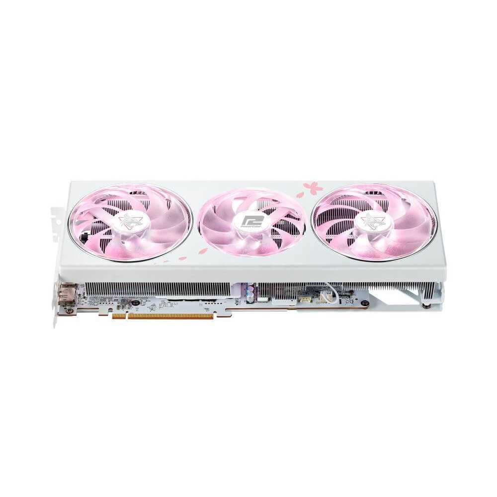 PowerColor Hellhound Sakura AMD Radeon RX 7800 XT 16GB GDDR6 Limited ...
