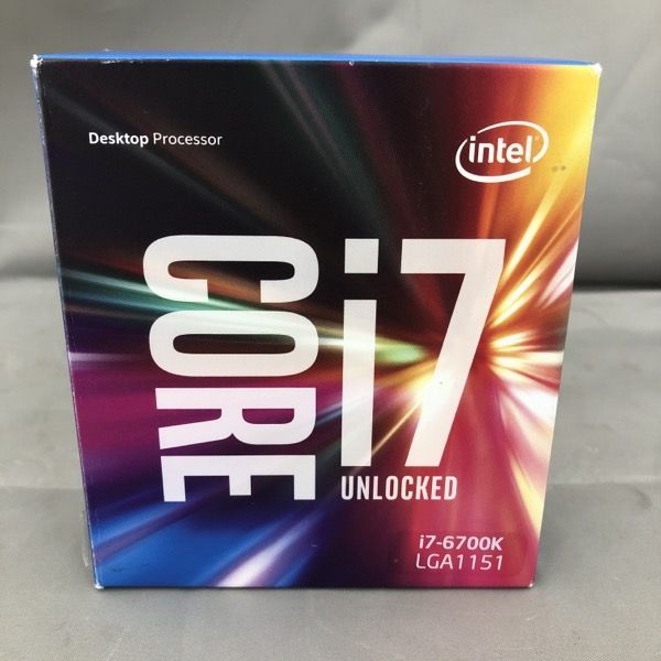 Intel 〔中古〕Core i7-6700K BOX（中古保証1ヶ月間） | パソコン工房【公式通販】