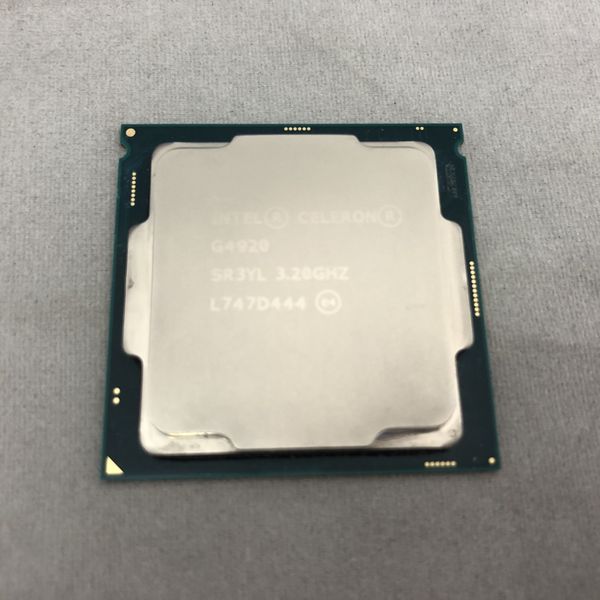 Intel 〔中古〕インテル® Celeron® プロセッサー G4920 BOX (Coffee Lake-S)（中古保証1ヶ月間 ...