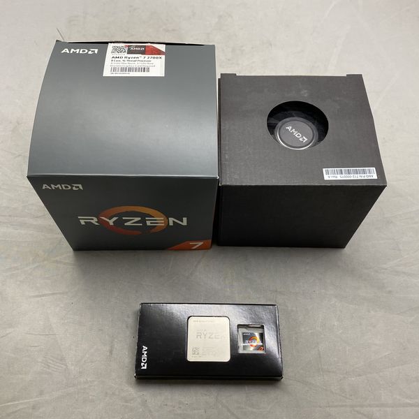 AMD 〔中古〕Ryzen7 2700X BOX（中古保証1ヶ月間） | パソコン工房【公式通販】