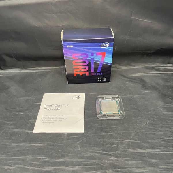 Intel 〔中古〕インテル® Core™ i7 プロセッサー -9700K BOX（中古保証1ヶ月間） | パソコン工房【公式通販】