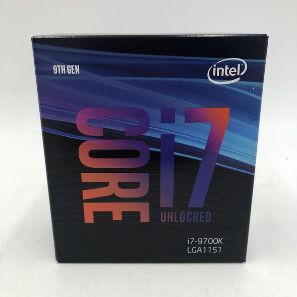 Intel 〔中古〕インテル® Core™ i7 プロセッサー -9700K BOX（中古保証1ヶ月間） | パソコン工房【公式通販】