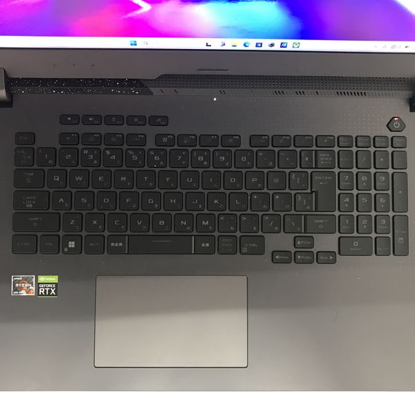 ASUS 〔中古〕ROG Strix G17 G713RM G713RM-R76R3060 Ryzen7 6800H 3.2GHz/16GB ...