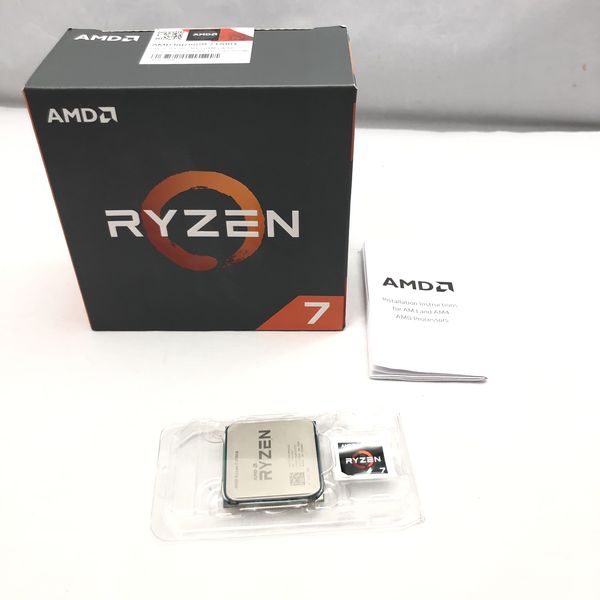 AMD 〔中古〕Ryzen7 1700X BOX（中古保証1ヶ月間） | パソコン工房【公式通販】