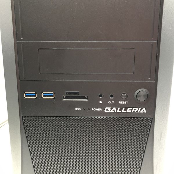 ノーブランド 〔中古〕【GMM11P】GALLERIA ZF インテル® Core™ i7 プロセッサー 9700K 3.6GHz/32GB ...