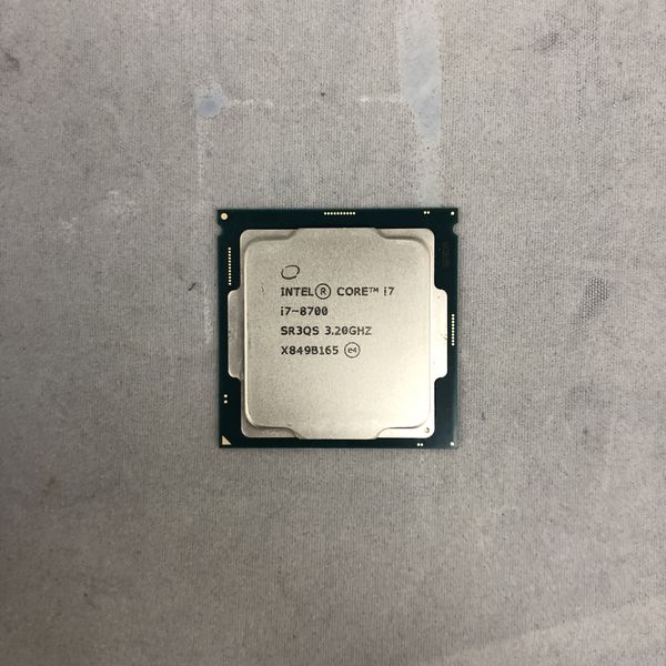 Intel 〔中古〕インテル® Core™ i7 プロセッサー -8700 BOX（中古保証1ヶ月間） | パソコン工房【公式通販】