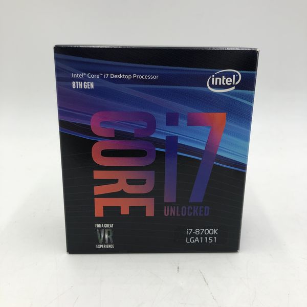 Intel 〔中古〕インテル® Core™ i7 プロセッサー -8700K BOX（中古保証1ヶ月間） | パソコン工房【公式通販】